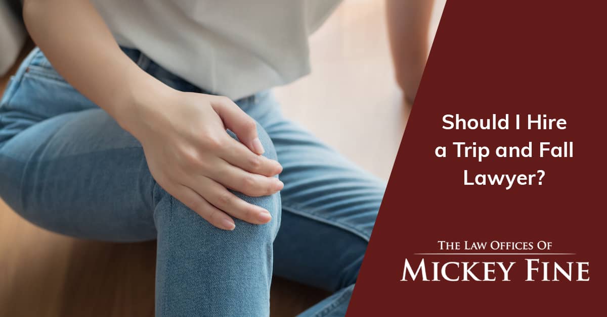 Reasons You Should Hire a Lawyer After a Trip and Fall Accident